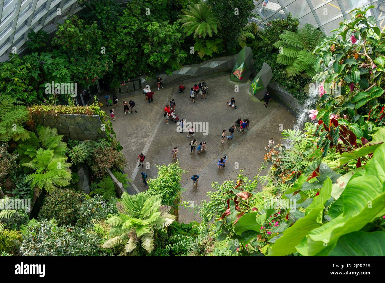 Cloud Forest at the Gardens by the Bay, Singapore Stock Photo - Alamy