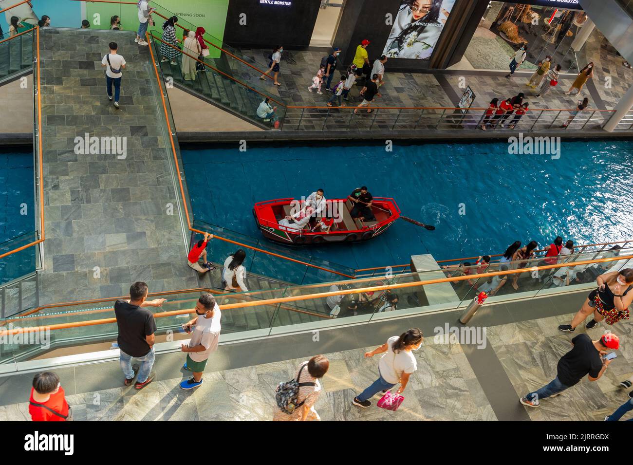Gondola boat indoors hi-res stock photography and images - Alamy