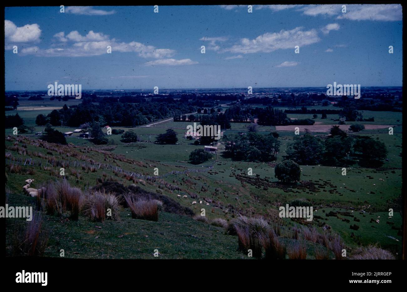 Levin with town in far middle distance hi-res stock photography and ...