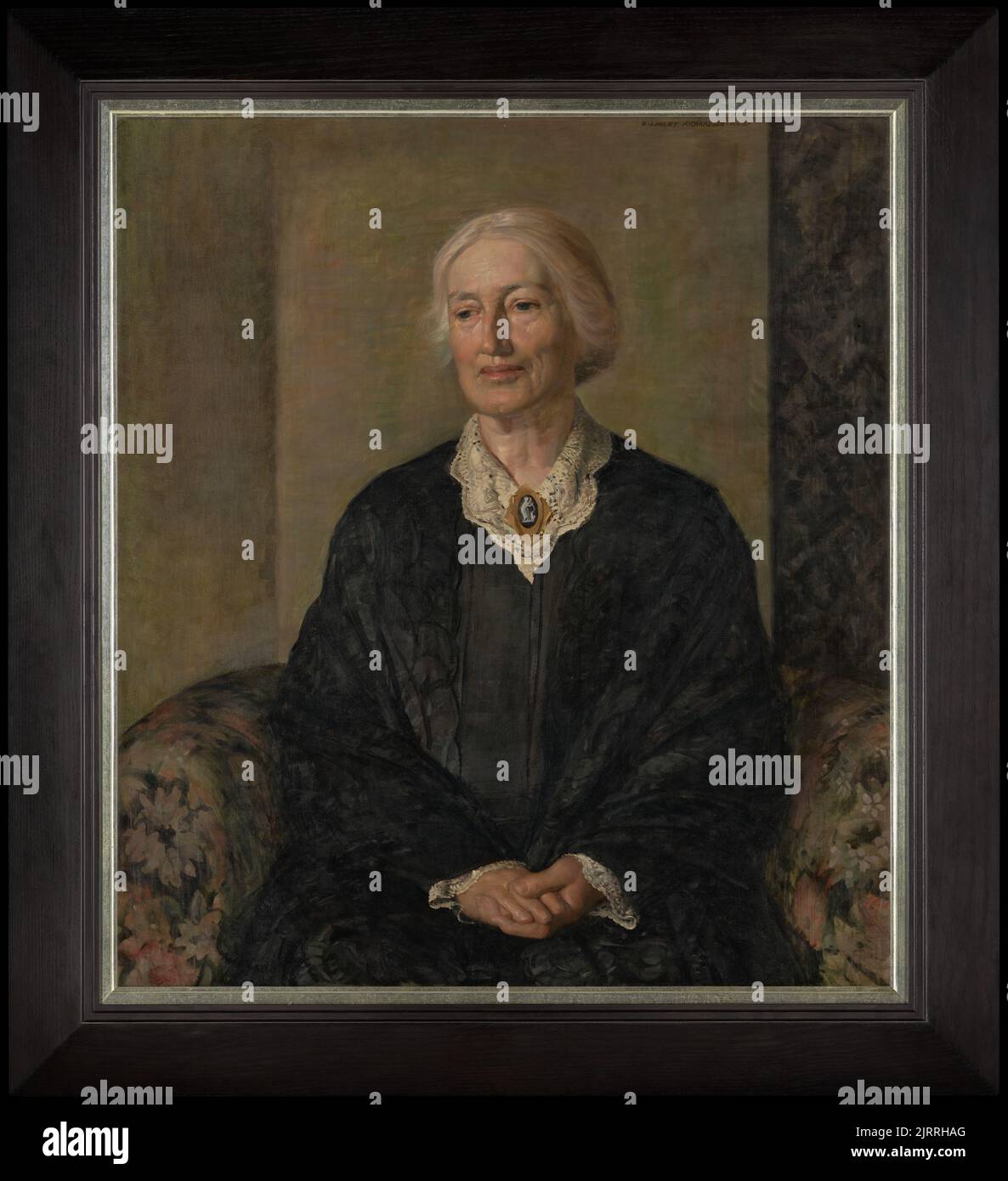 Portrait of Miss D.K. Richmond, circa 1924, by H Linley Richardson ...