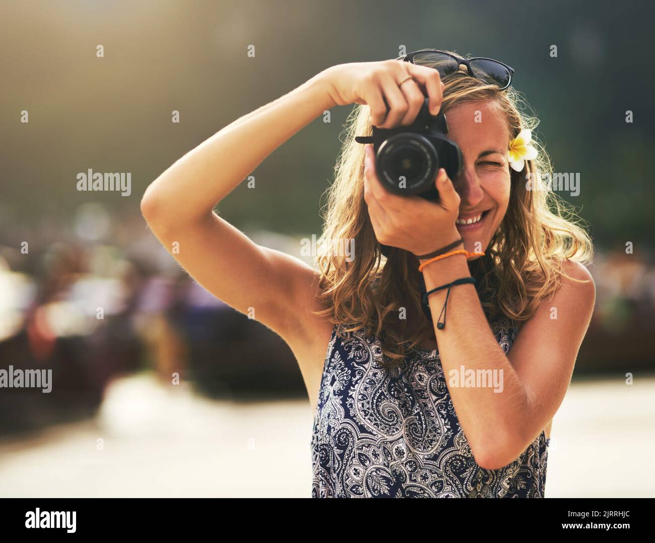 Women pose for camera hi-res stock photography and images - Alamy