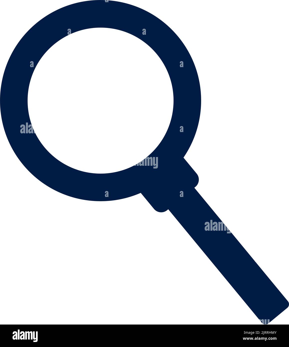 blue magnifying glass tool icon Stock Vector Image & Art - Alamy