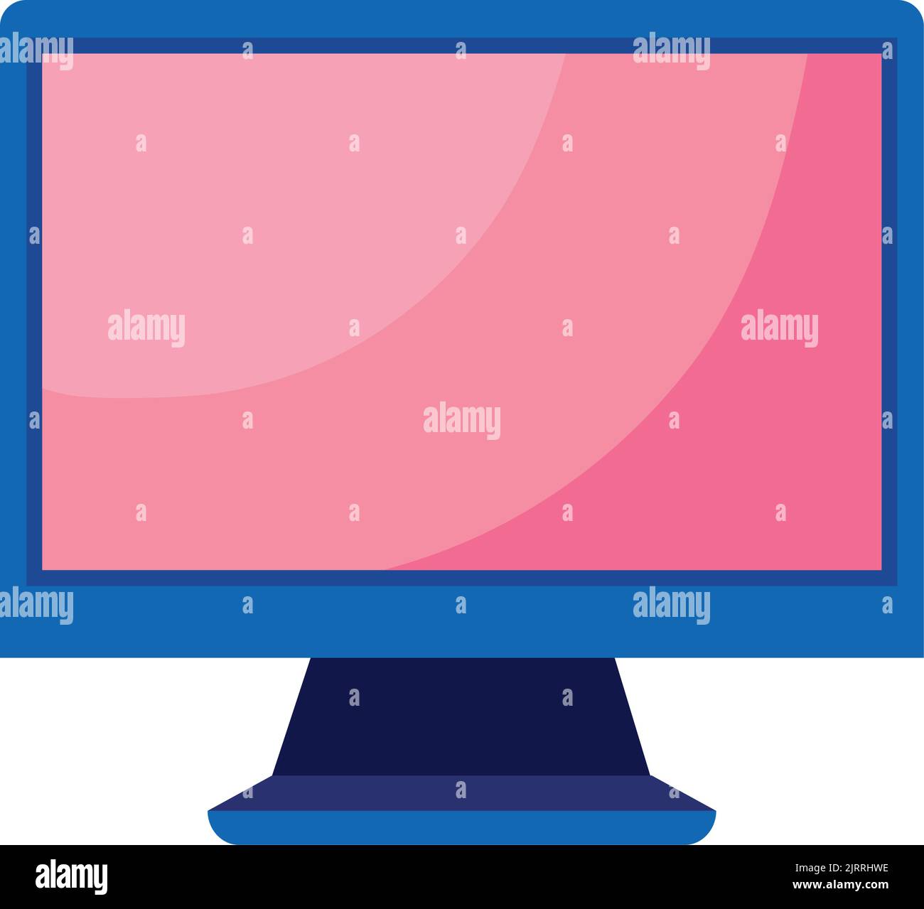 desktop computer tech device icon Stock Vector Image & Art - Alamy