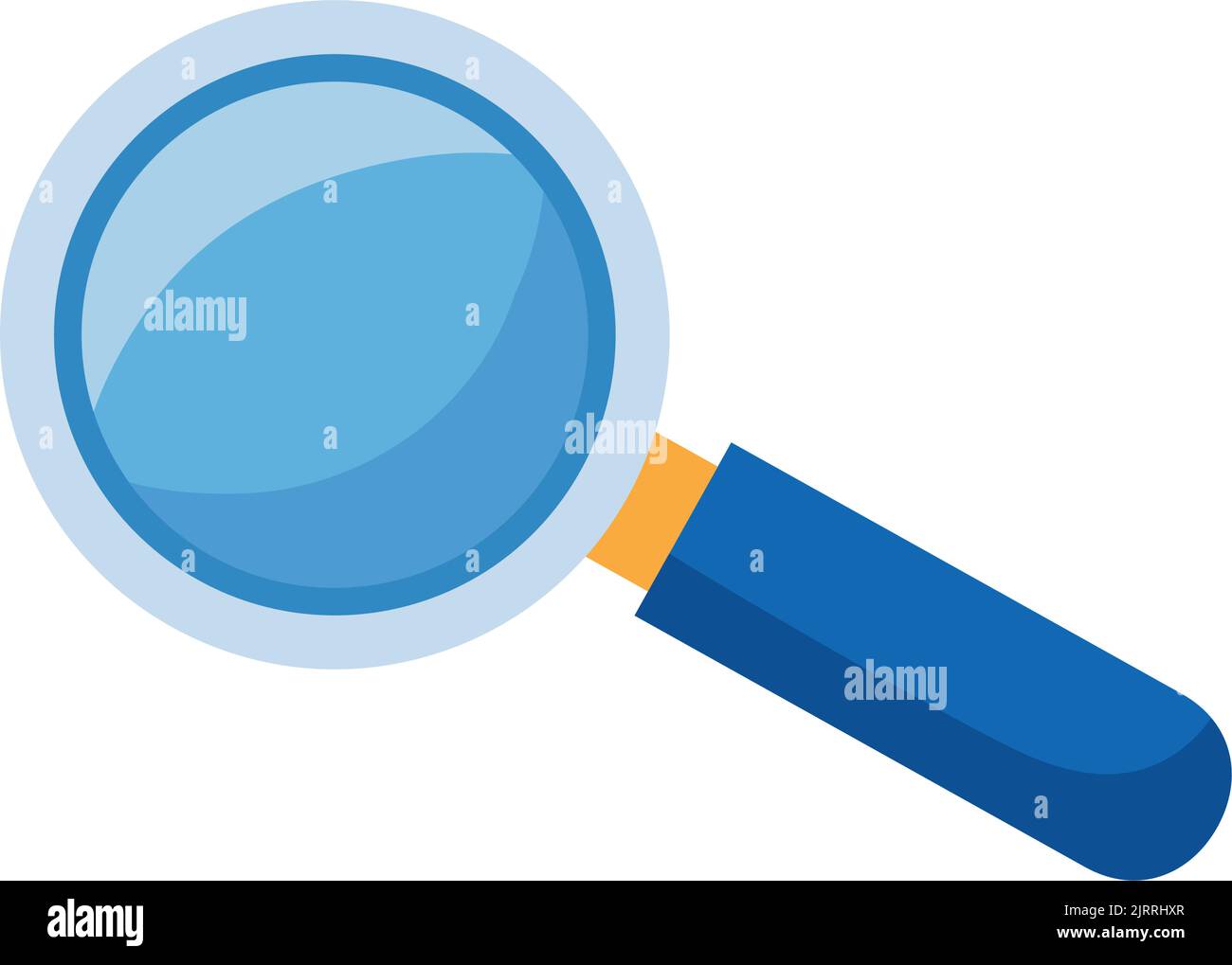 magnifying glass search isolated icon Stock Vector Image & Art - Alamy