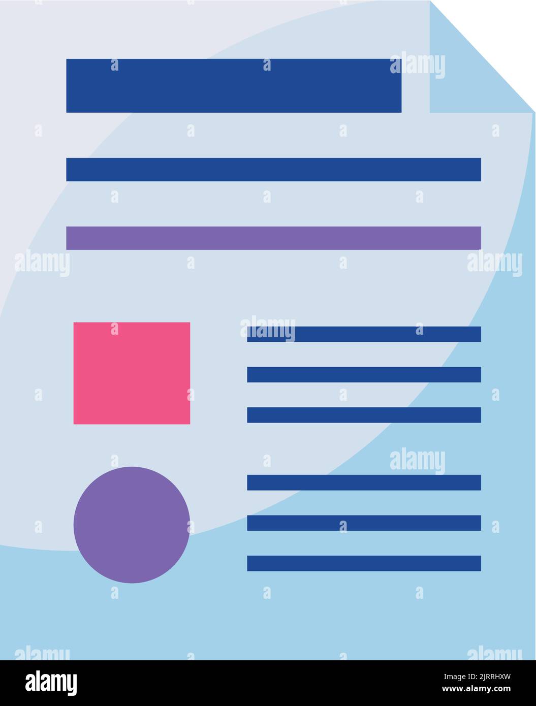 document file paper format icon Stock Vector Image & Art - Alamy