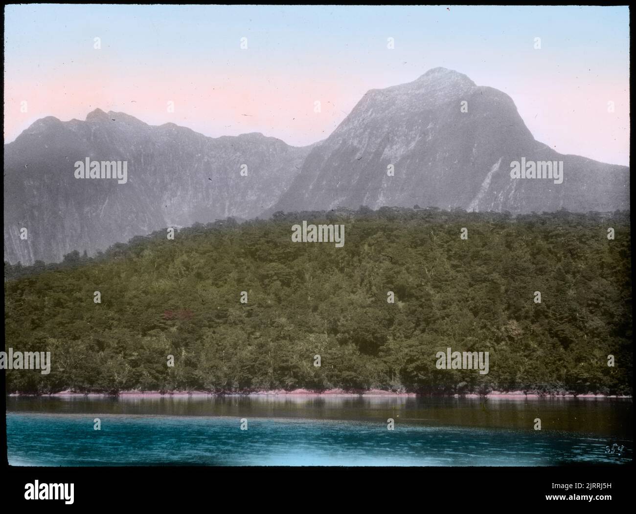 Looking South over Elizabeth Island, Doubtful Sound, Southland, by ...