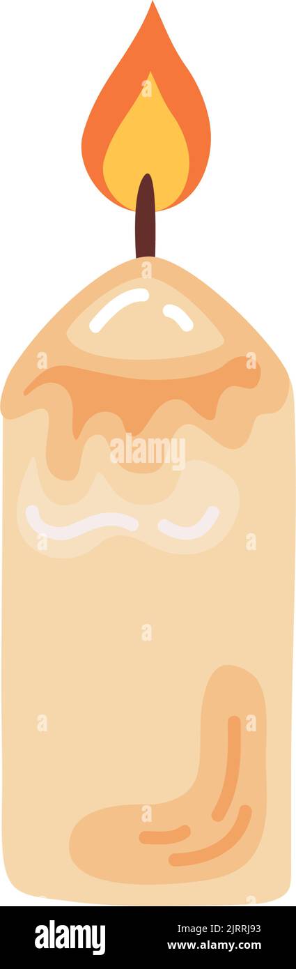 candle wax religious isolated icon Stock Vector Image & Art - Alamy