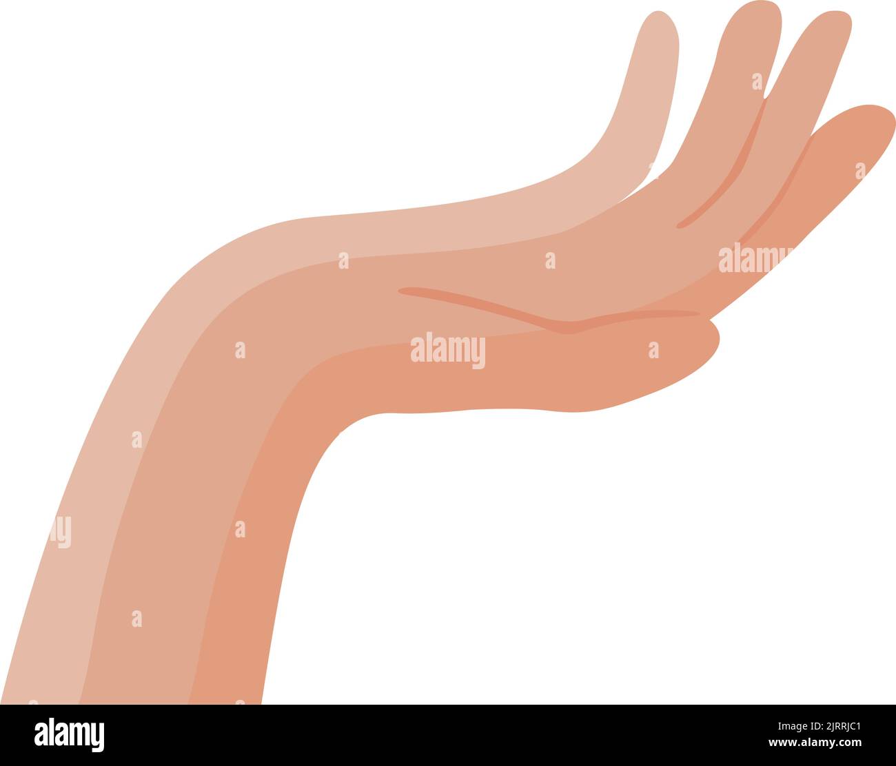 hand human receiving position icon Stock Vector Image & Art - Alamy