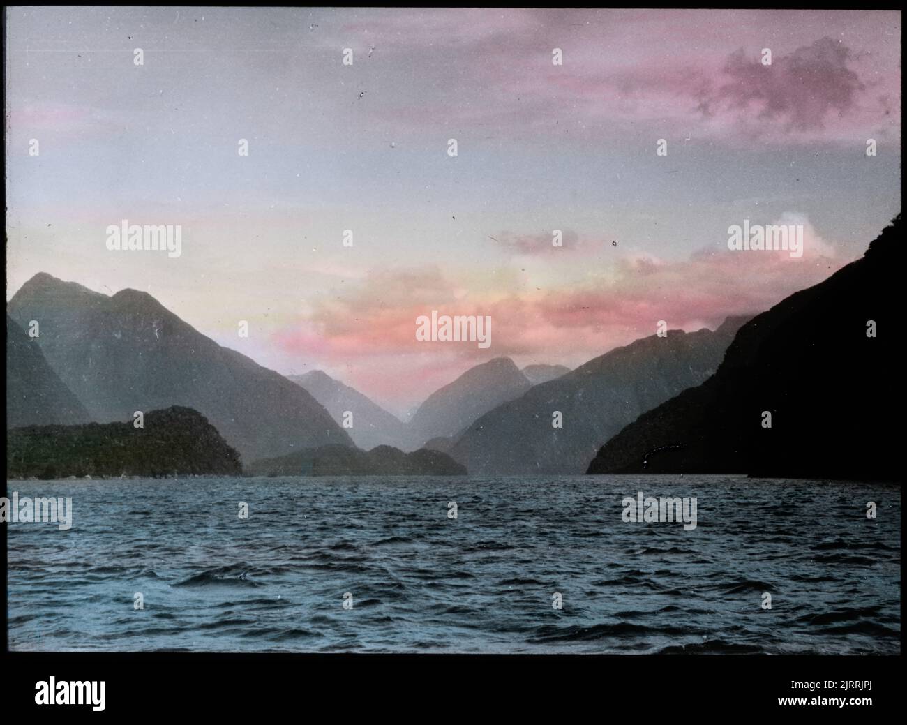 Wilmot Pass from Doubtful Sound, Southland, by Algernon Charles Gifford ...