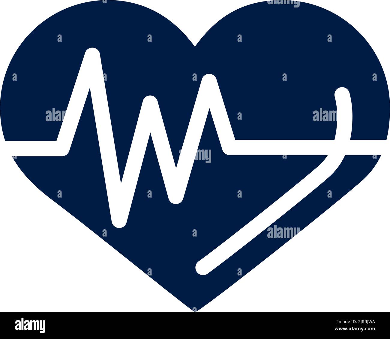 heart cardio with heartbeat icon Stock Vector Image & Art - Alamy