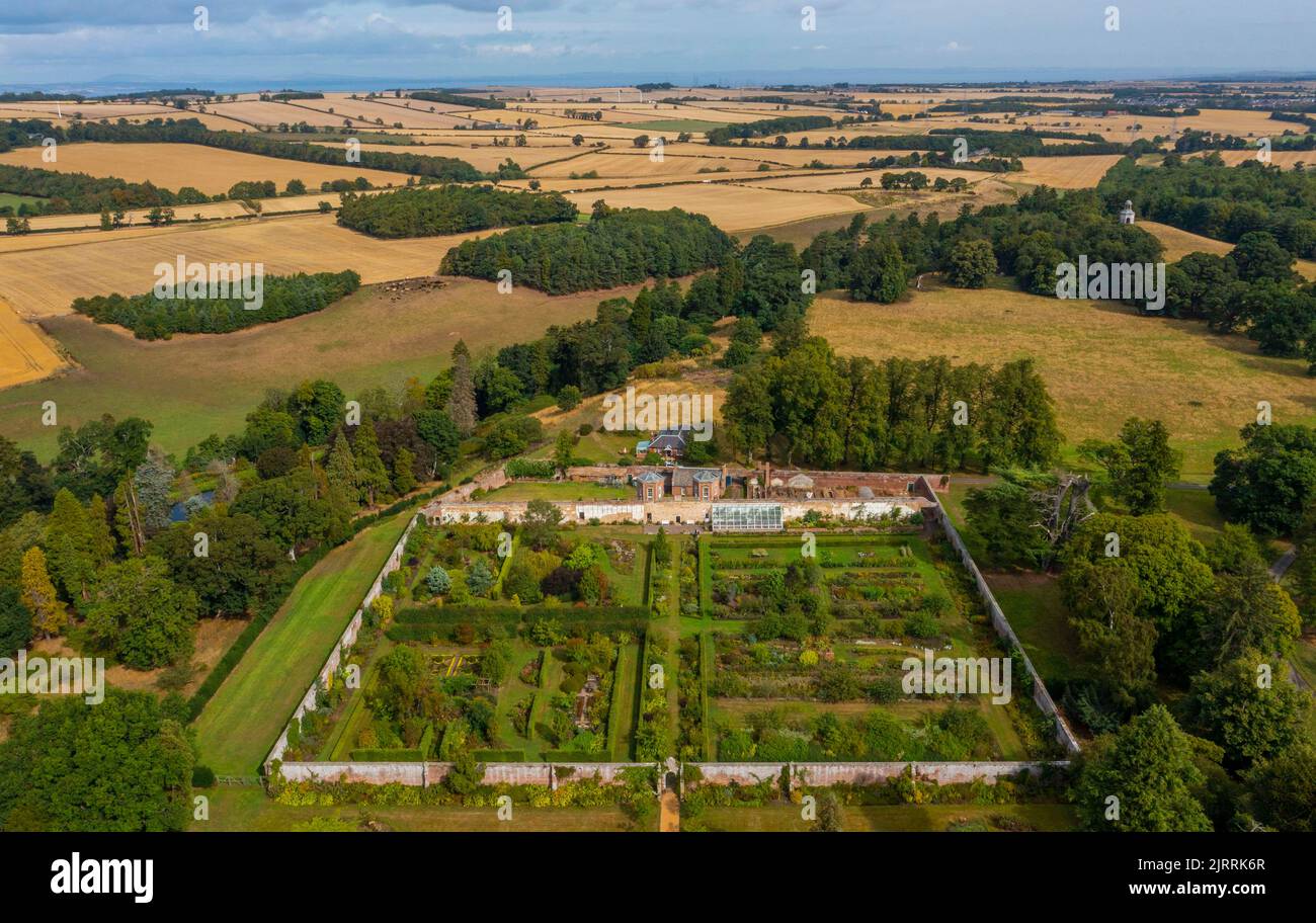 Preston hall walled garden hi-res stock photography and images - Alamy