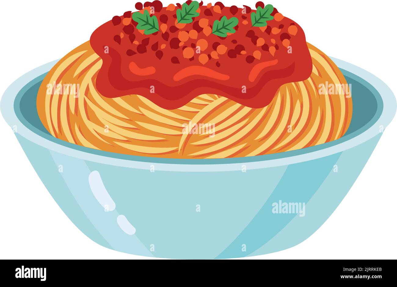 Cartoon Spaghetti Bolognese