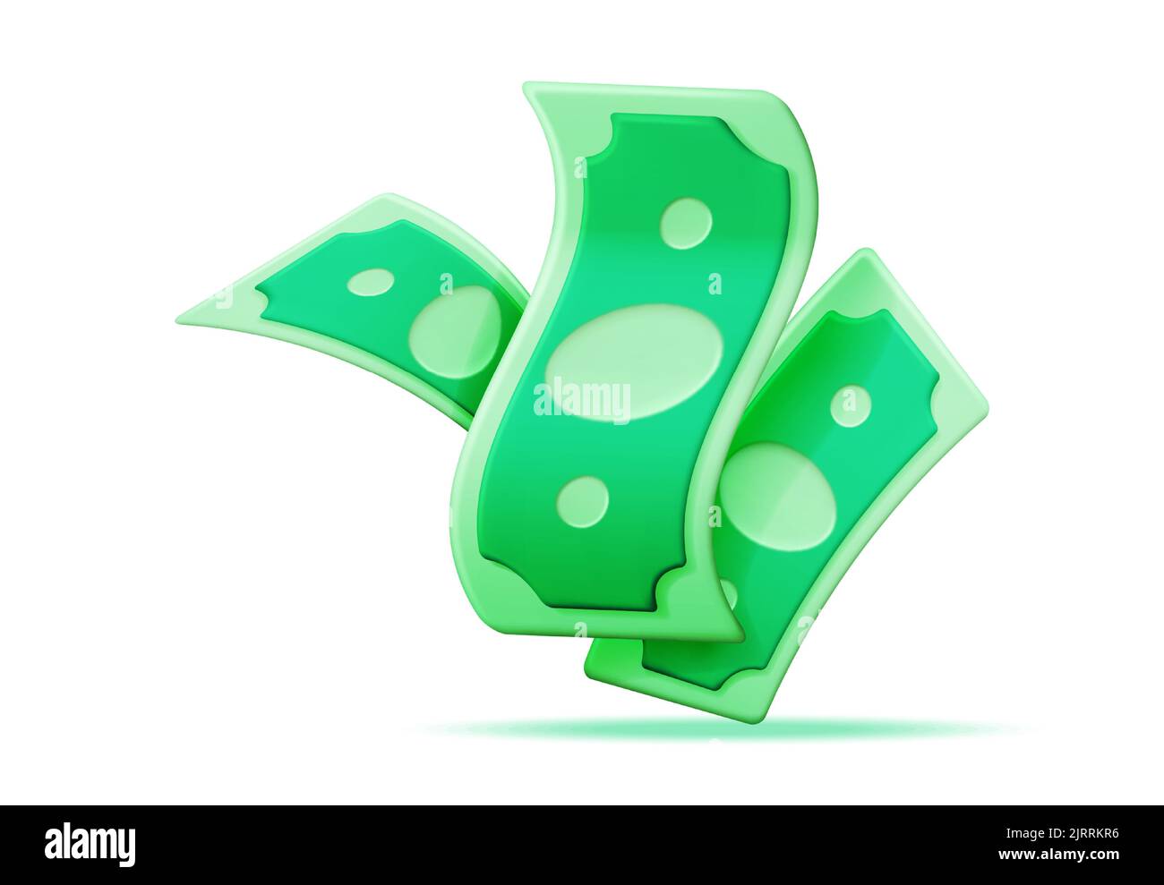 3D Stack of Dollar Banknote Icon Stock Vector Image & Art - Alamy