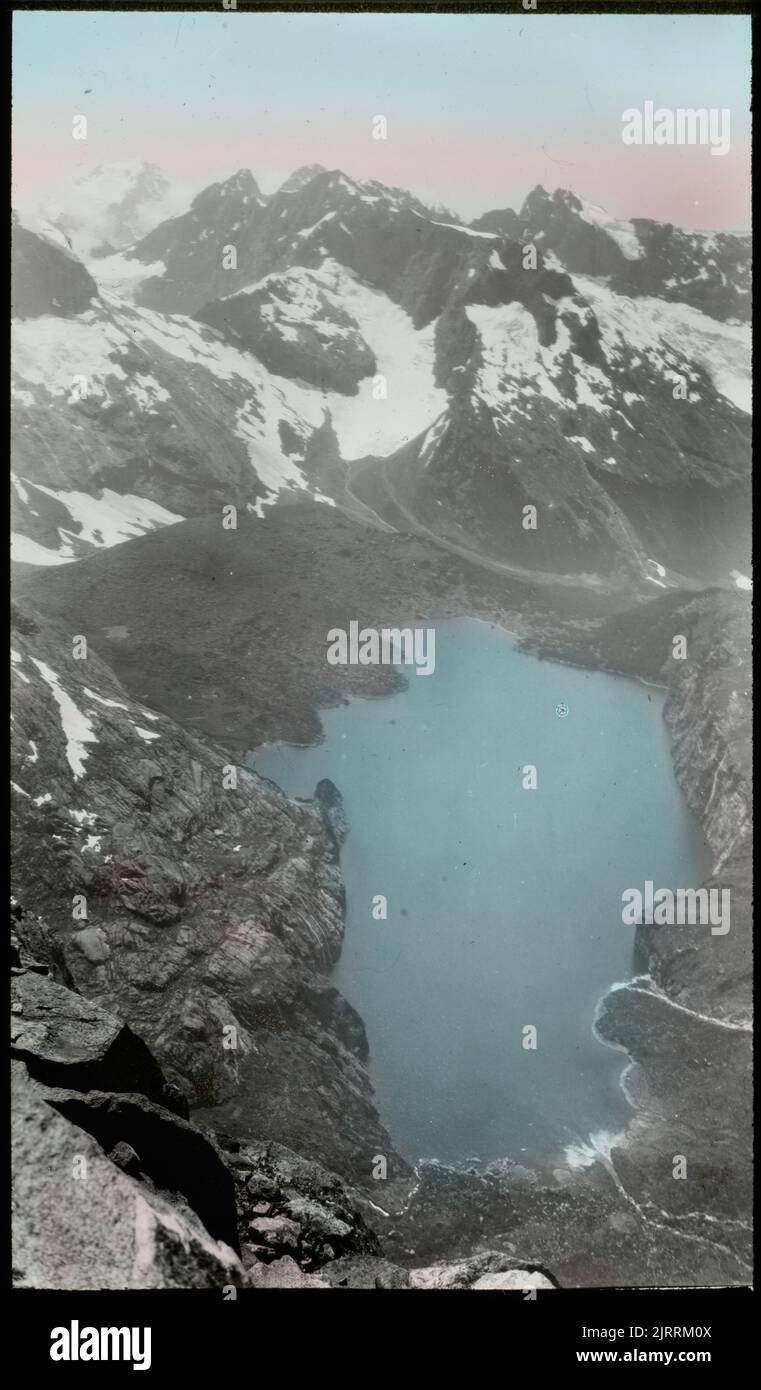 Lake Adelaide and the Barrier Range, West Coast, by Algernon Charles ...