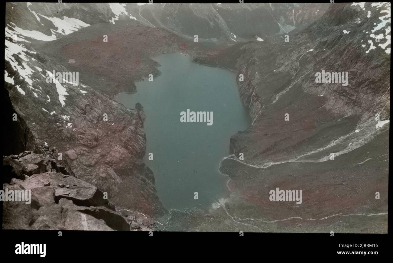 Lake Adelaide and the Barrier Range, West Coast, by Algernon Charles ...