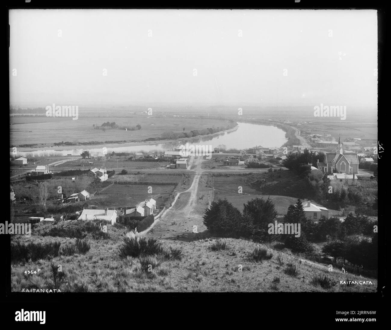 Kaitangata, circa 1900, New Zealand, by Muir & Moodie Stock Photo - Alamy
