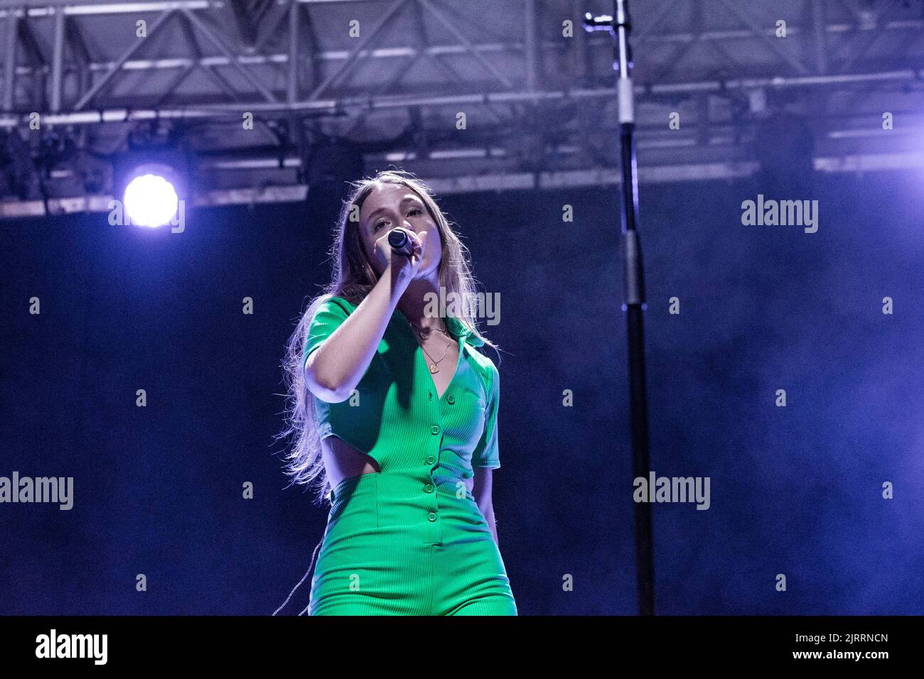 Laila Al Habash during the Italian singer Music Concert Laila Al Habash ...