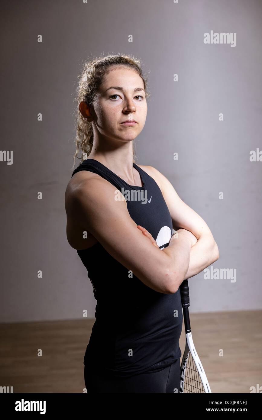 Gina Kennedy England squash player, ranked number 8 in the world, she ...