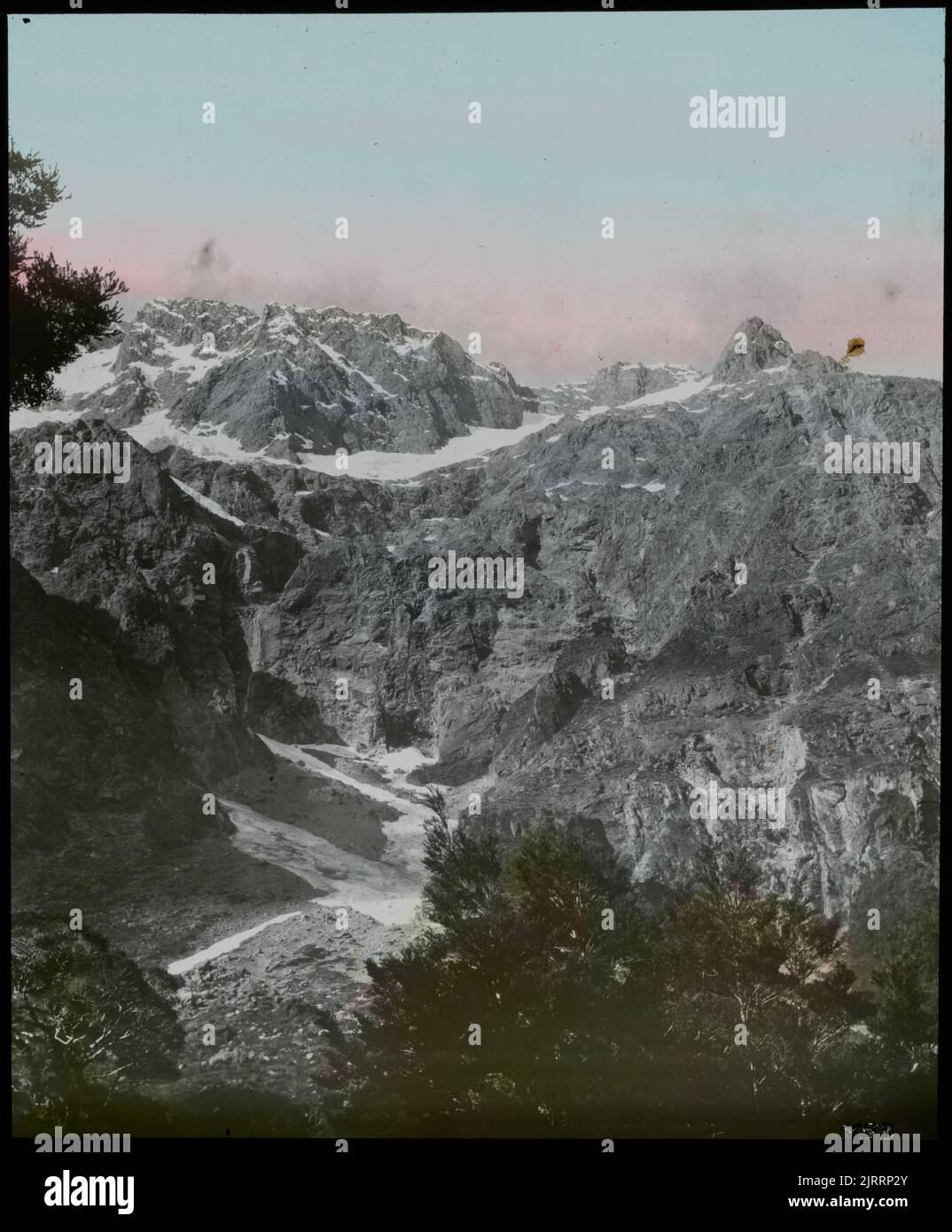 Mt (Mount) Christina from Camp above Camera Point, West Coast, by ...