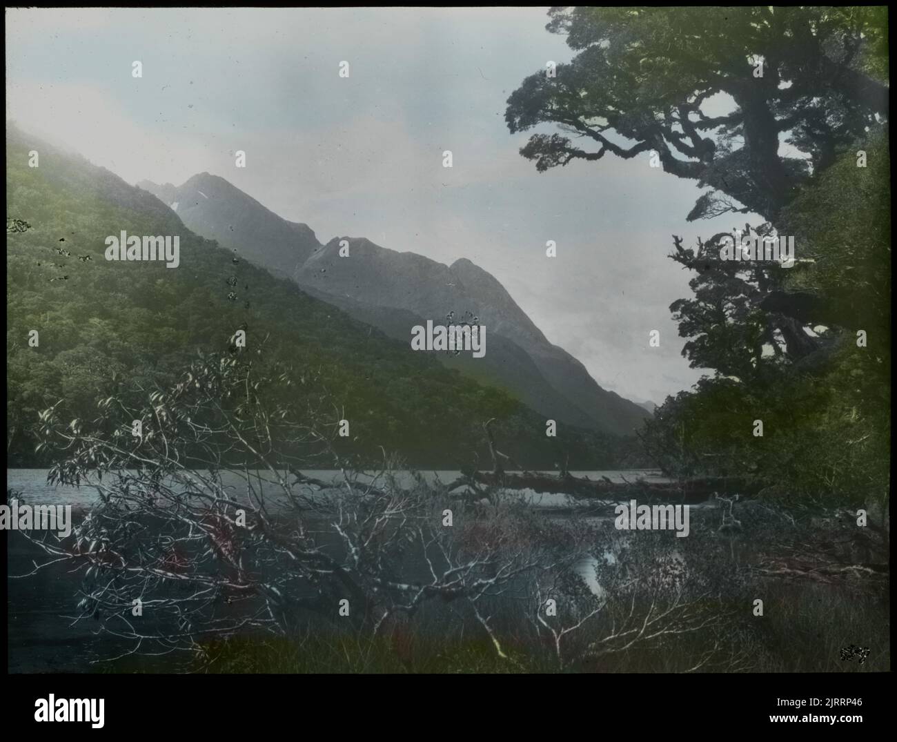 Lake howden from the hut lake howden from the hut hi-res stock ...