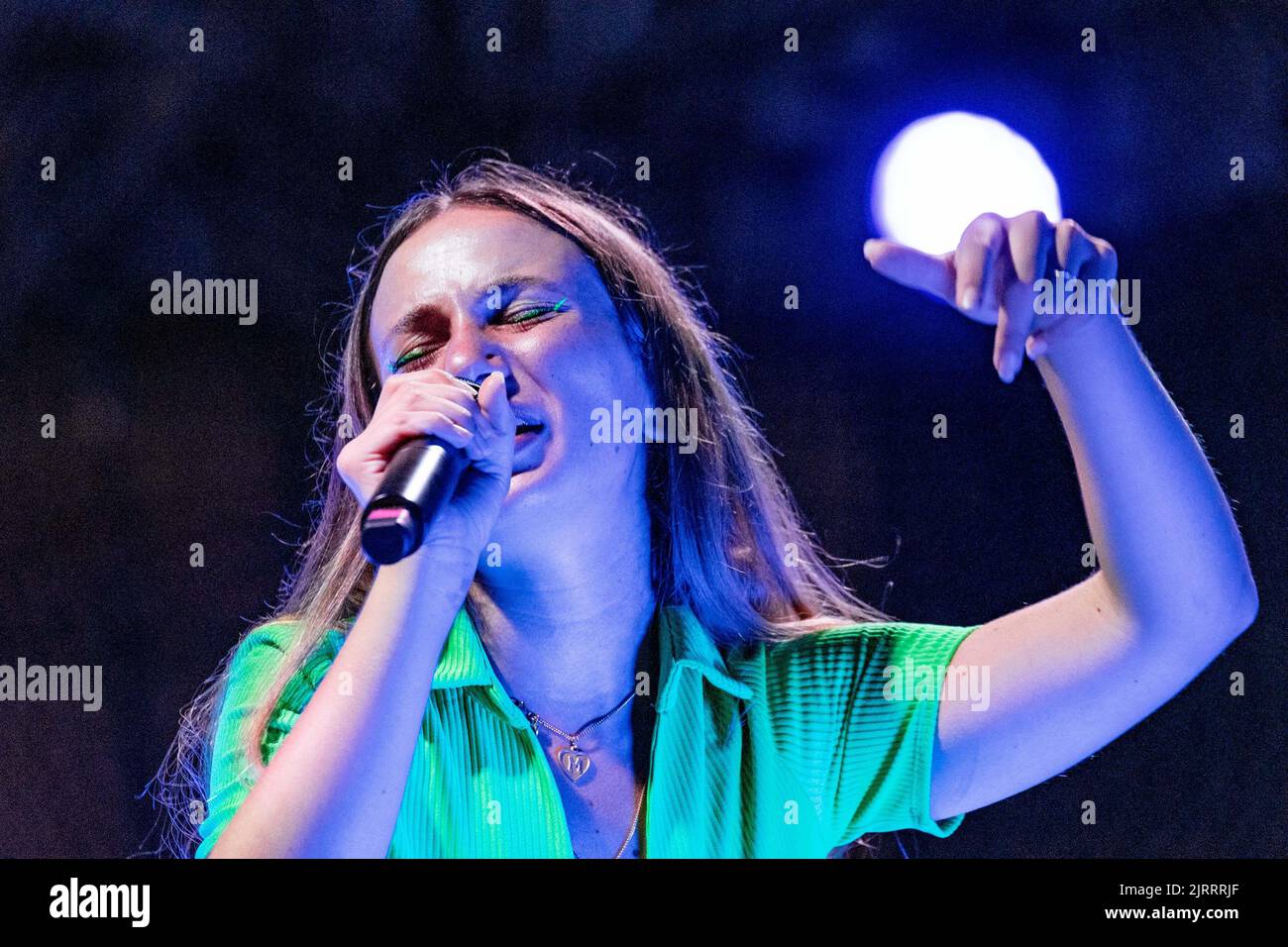 Ancona, Italy. 25th Aug, 2022. Laila Al Habash during Laila Al Habash ...