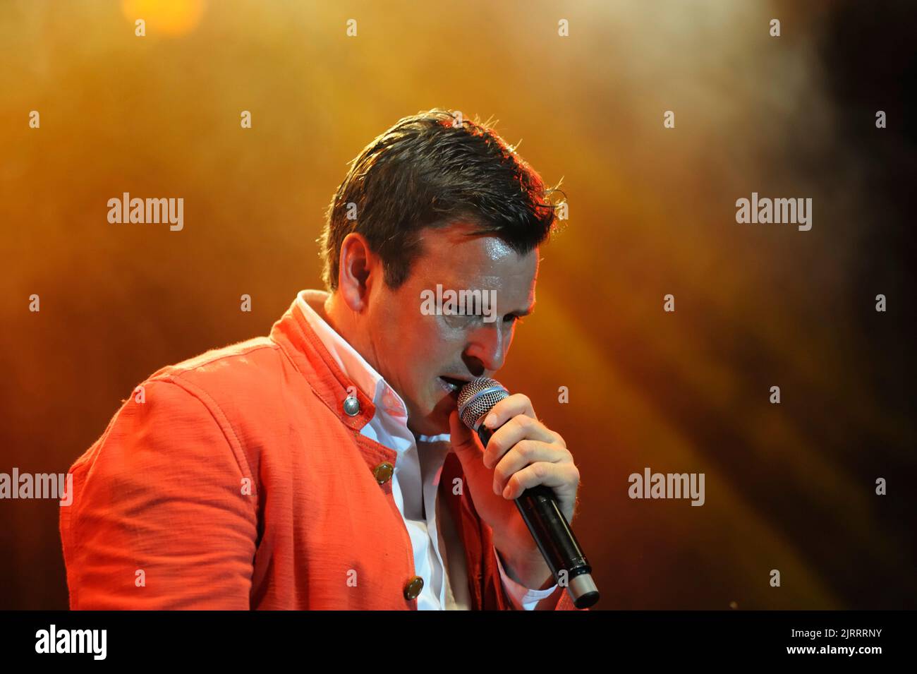 Vienna, Austria. June 26, 2015. The Austrian folk musician and pop ...