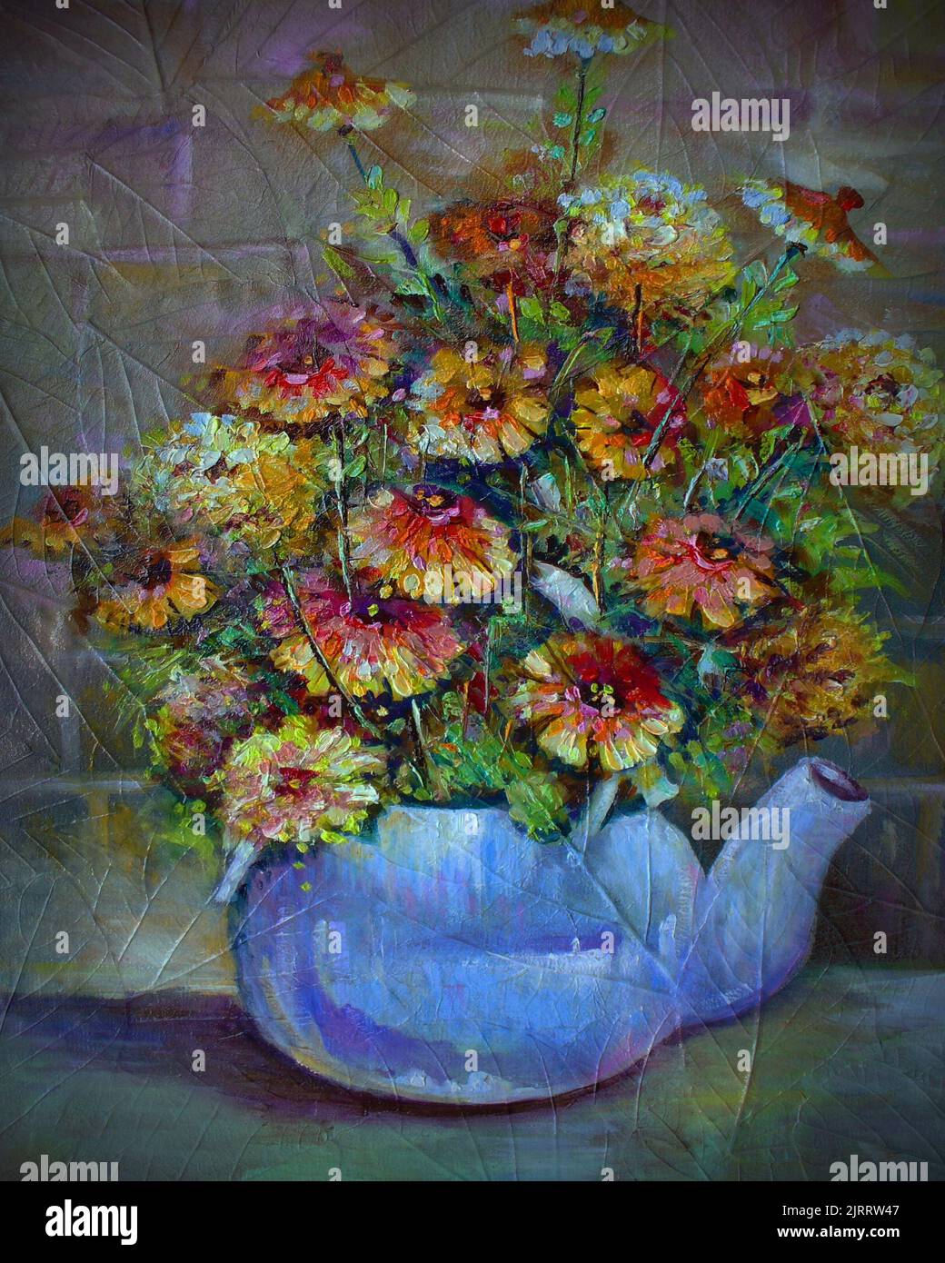 Creative flower painting hi-res stock photography and images - Alamy