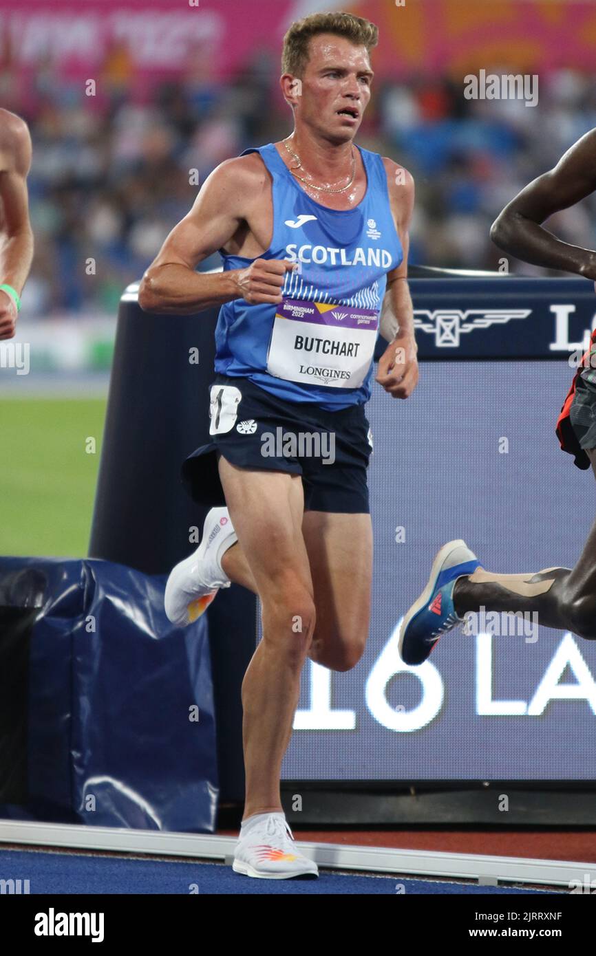 Andrew BUTCHART of Scotland in the men's 10000 metres - Final at the ...