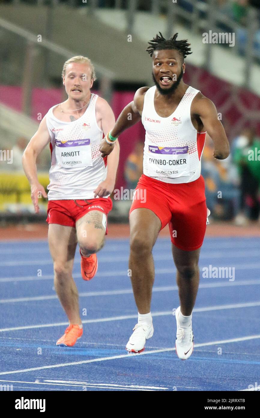 Emmanuel Temitayo OYINBO-COKER of England in the Men's T45 / T47 100m ...