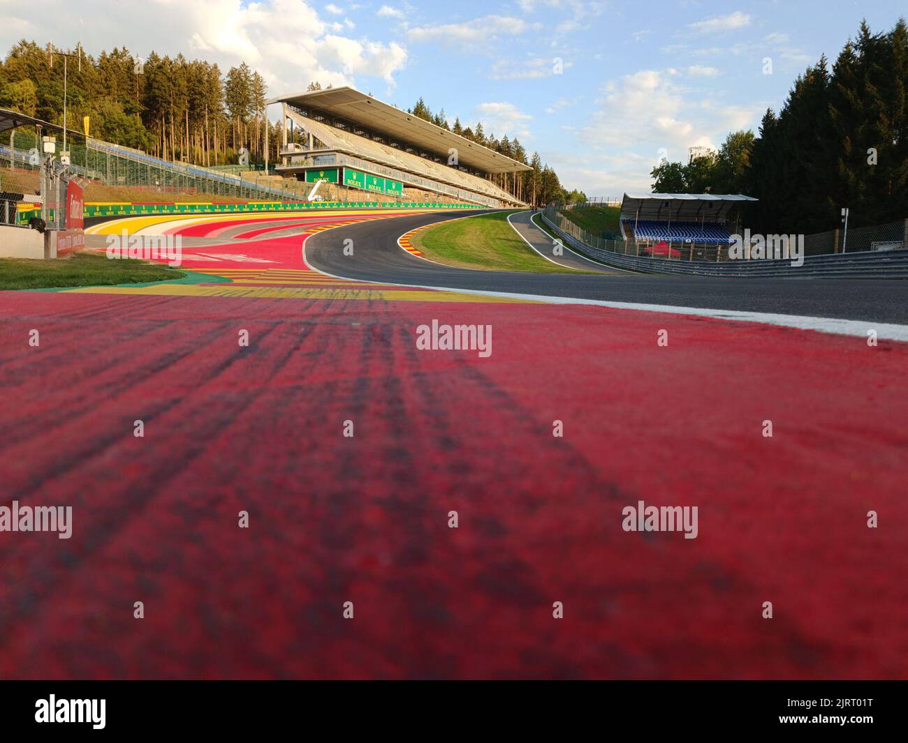 Francorchamps Spa, Belgium. 26th Aug, 2022. Eau Rouge - Radillon Turn ...