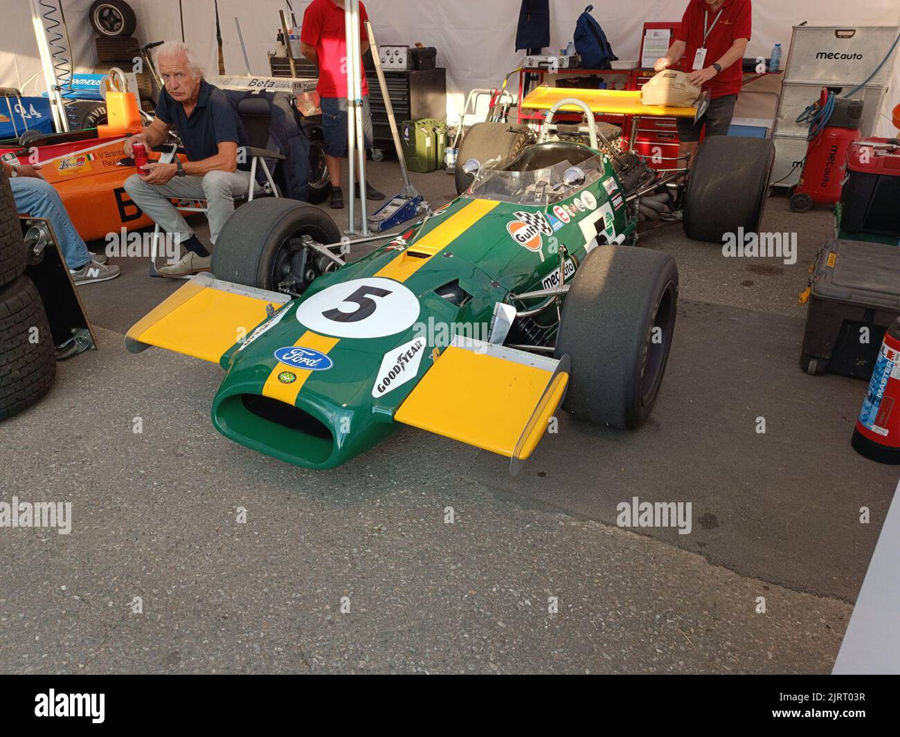 Francorchamps Spa, Belgium. 26th Aug, 2022. Brabham BT26 1968 during ...