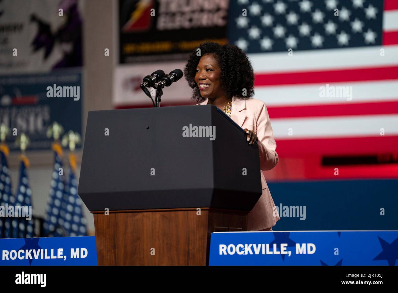Rockville, Maryland, USA. 25th Aug, 2022. MONIFA MCKNIGHT, Montgomery ...