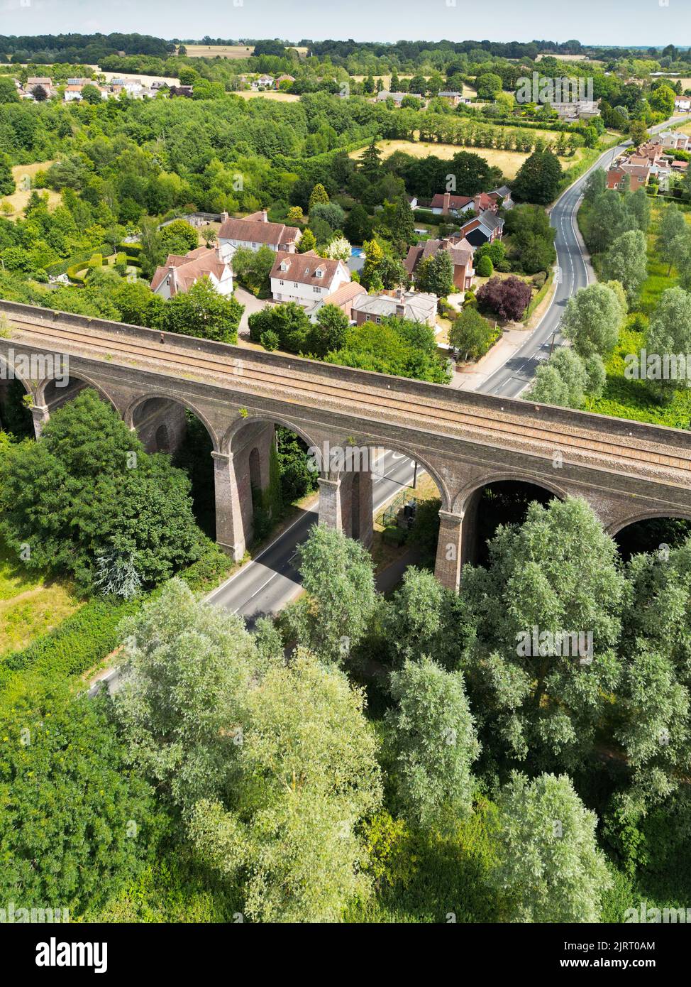 Chappel Viaduct, Chappel, Essex, UK Stock Photo - Alamy