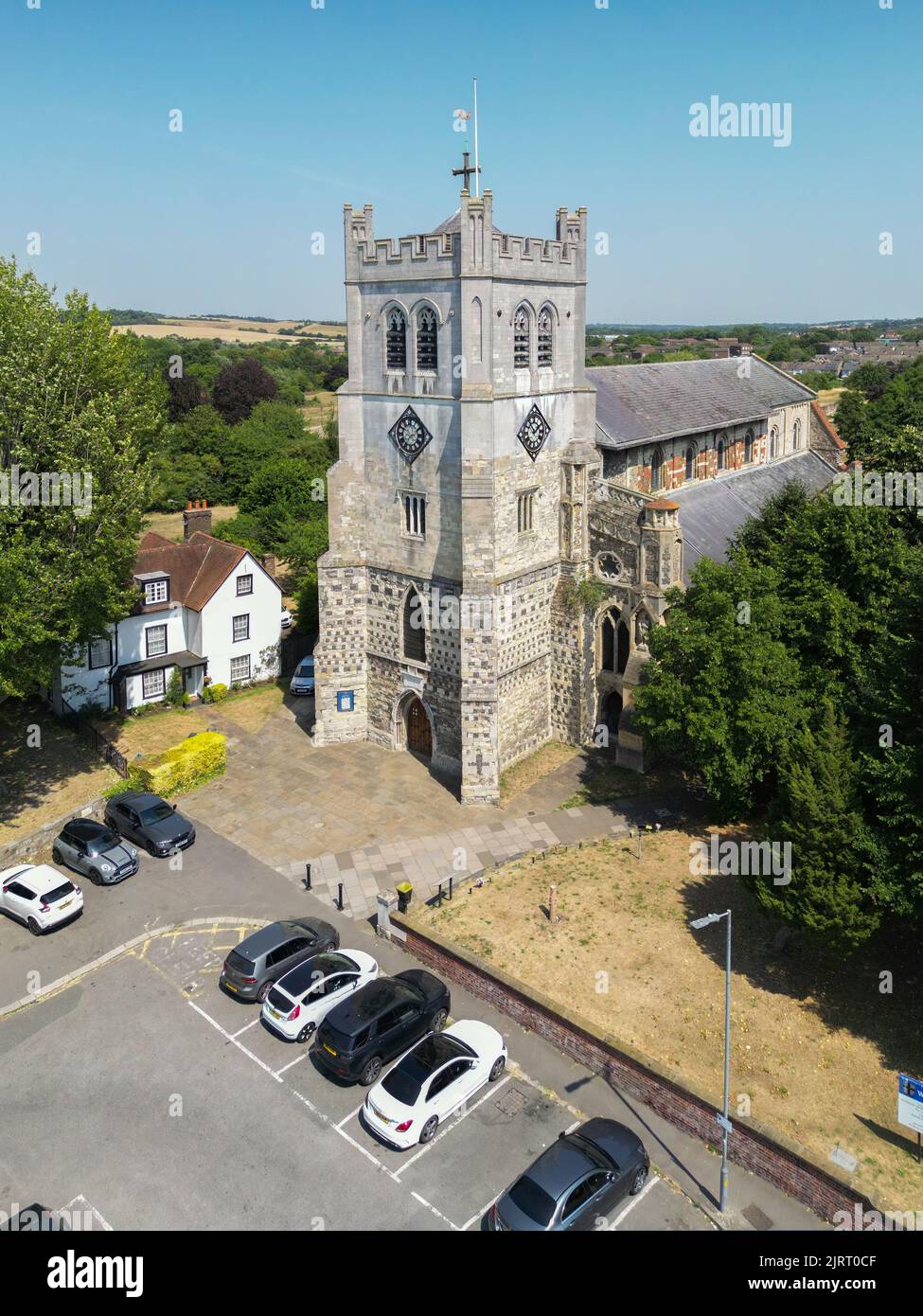 Waltham cross aerial hi-res stock photography and images - Alamy