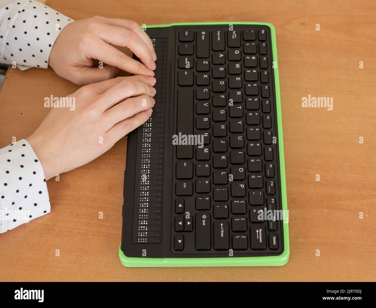 Visual impairment reading computer hi-res stock photography and images ...