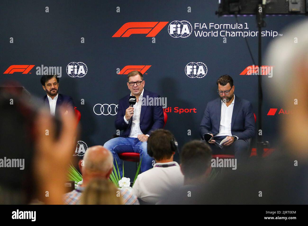 Francorchamps Spa, Belgium. 26th Aug, 2022. Mohammed Bin Sulayem (EAU ...