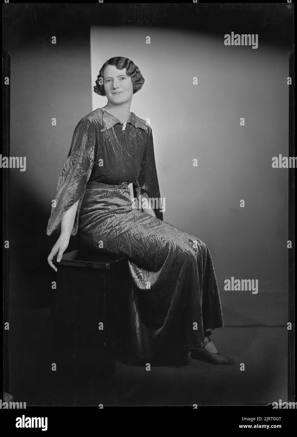 Mrs BO Stone, 1936, Wellington, by Spencer Digby Studios. Spencer Digby ...
