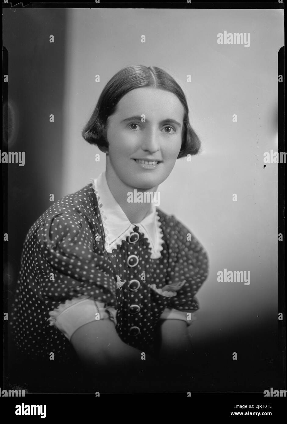 Miss Maureen Wilson, 1936, Wellington, by Spencer Digby Studios ...