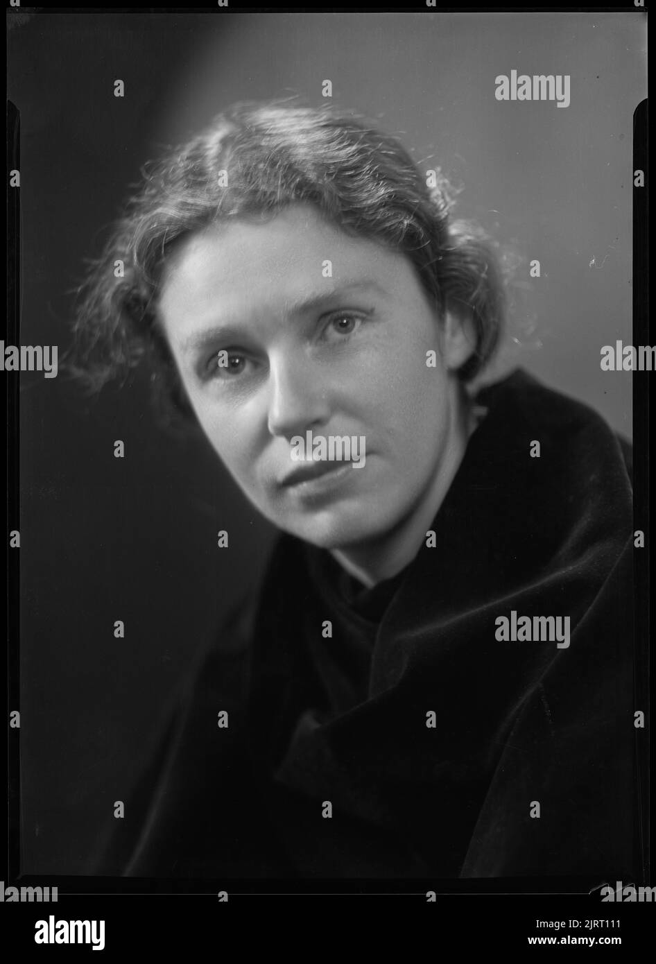 Iris Wilkinson [Robin Hyde], 1936, Wellington, by Spencer Digby Studios ...