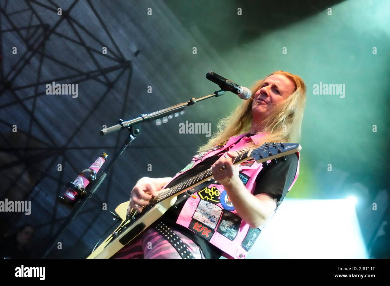 Vienna, Austria. June 24, 2012. The German fun metal band J.B.Owith ...