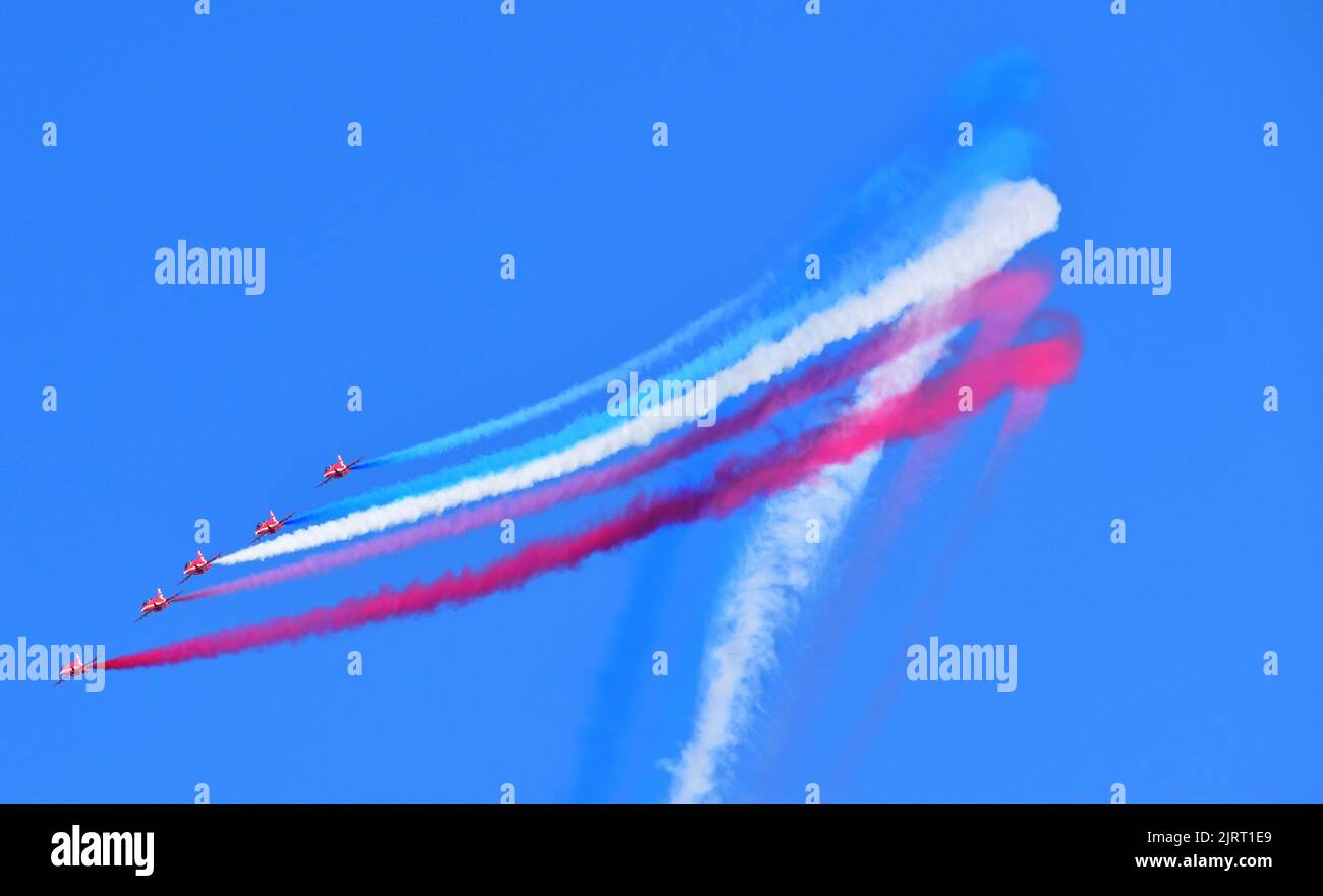 Red Arrows Python Stock Photo - Alamy