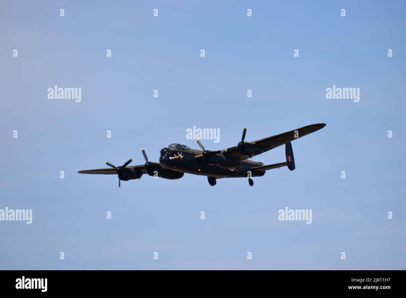 Lancaster bomber ww2 aerial hi-res stock photography and images - Alamy