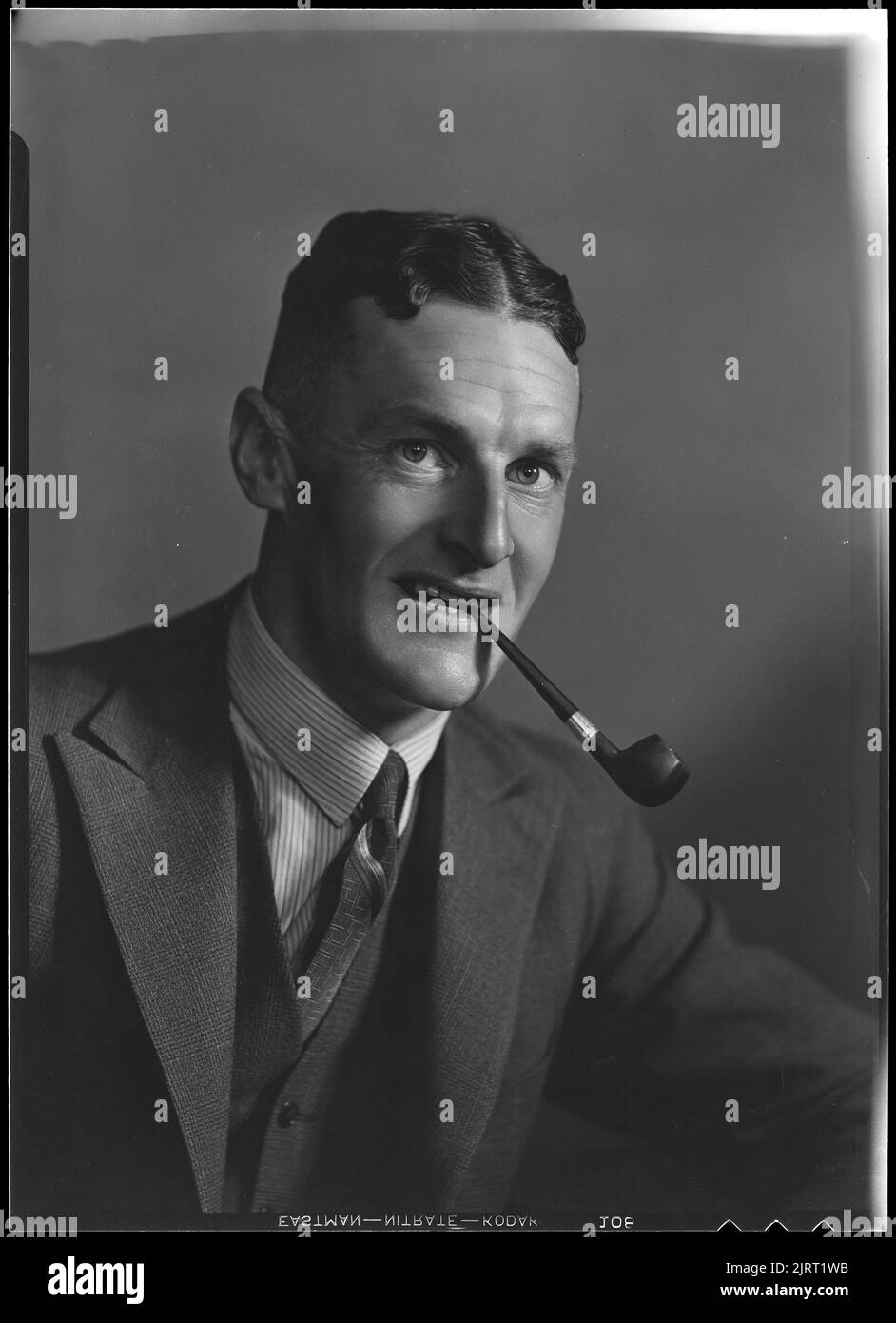 Mr H Denham, 1937, Wellington, by Spencer Digby Studios. Spencer Digby ...