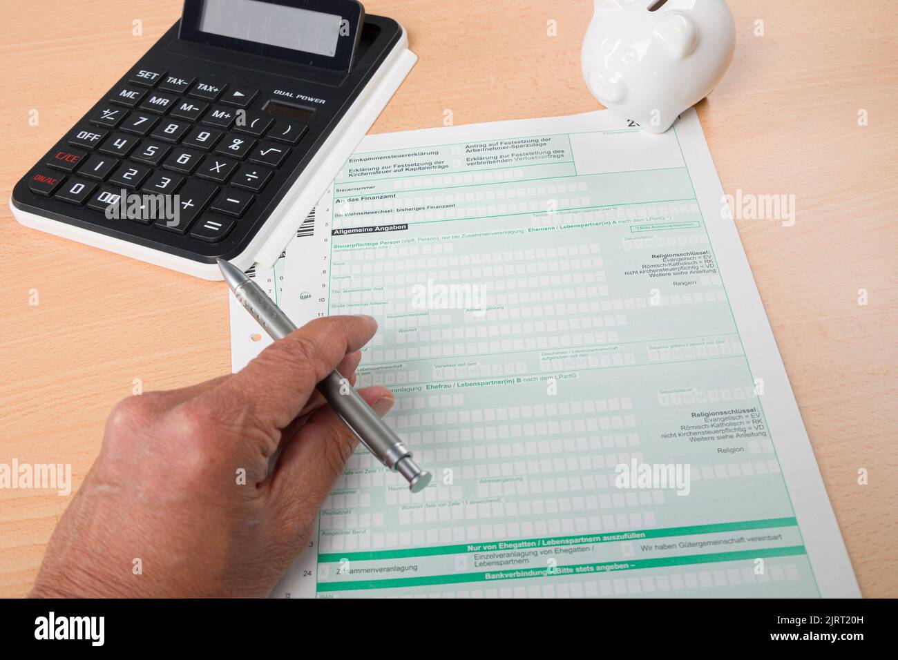 close-up of fill out a tax declaration Stock Photo - Alamy close-up of fill out a tax declaration Stock Photo - Alamy