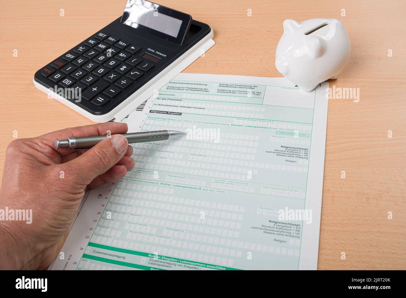 close-up of fill out a tax declaration Stock Photo - Alamy close-up of fill out a tax declaration Stock Photo - Alamy