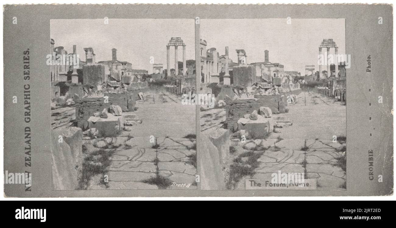 Roman forum view forum Cut Out Stock Images & Pictures - Alamy