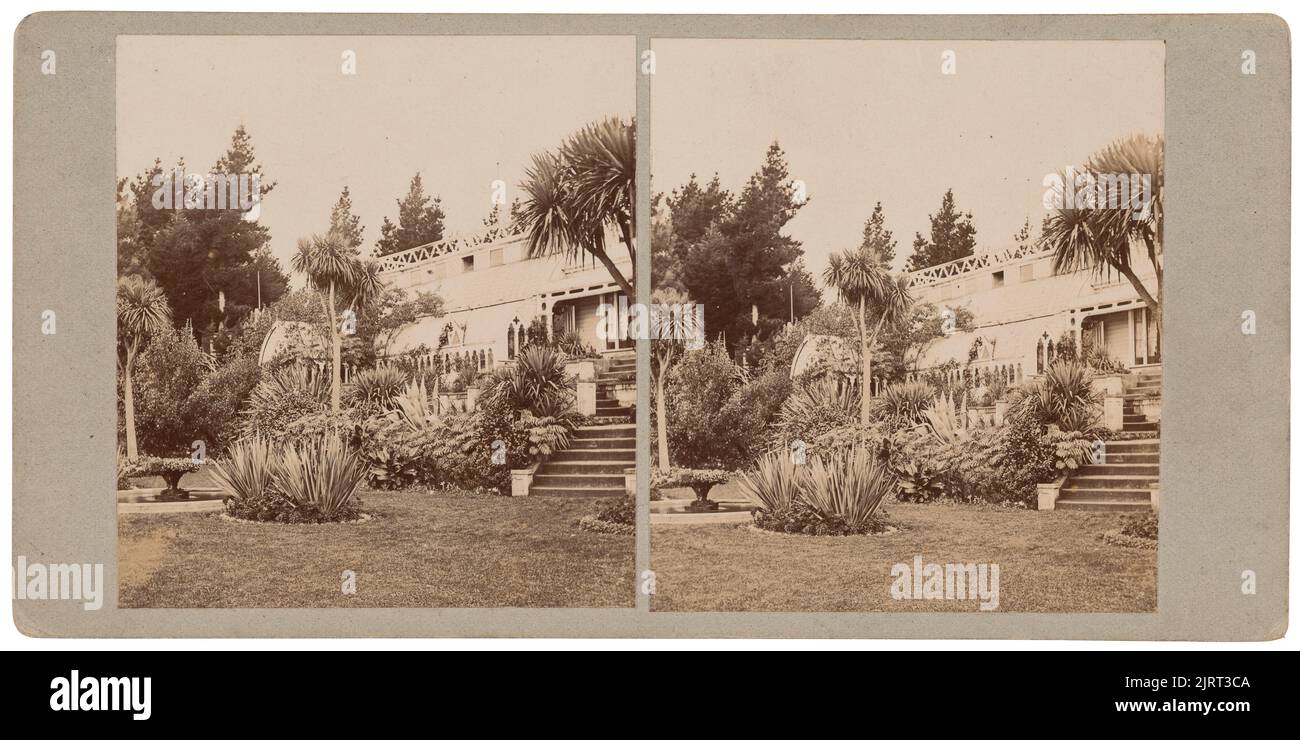 Untitled, circa 1880, New Zealand, by Burton Brothers Stock Photo - Alamy