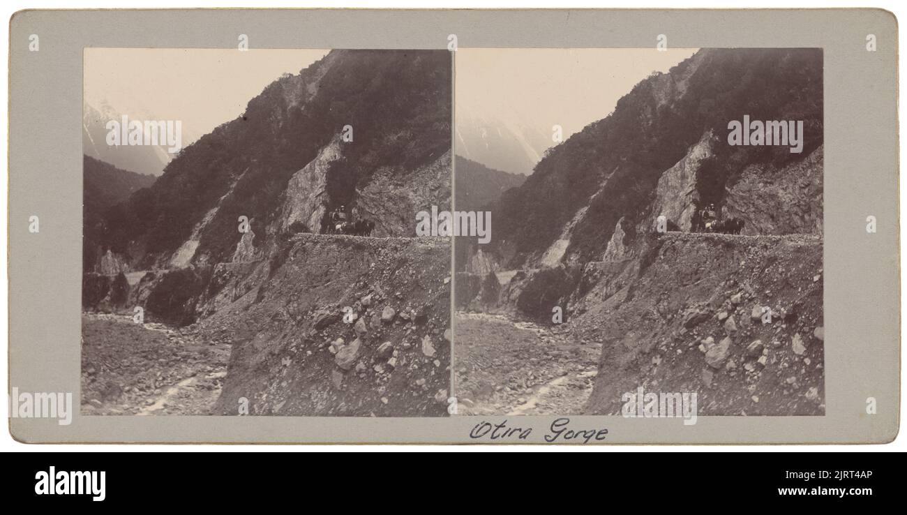 View into the gorge Cut Out Stock Images & Pictures - Alamy