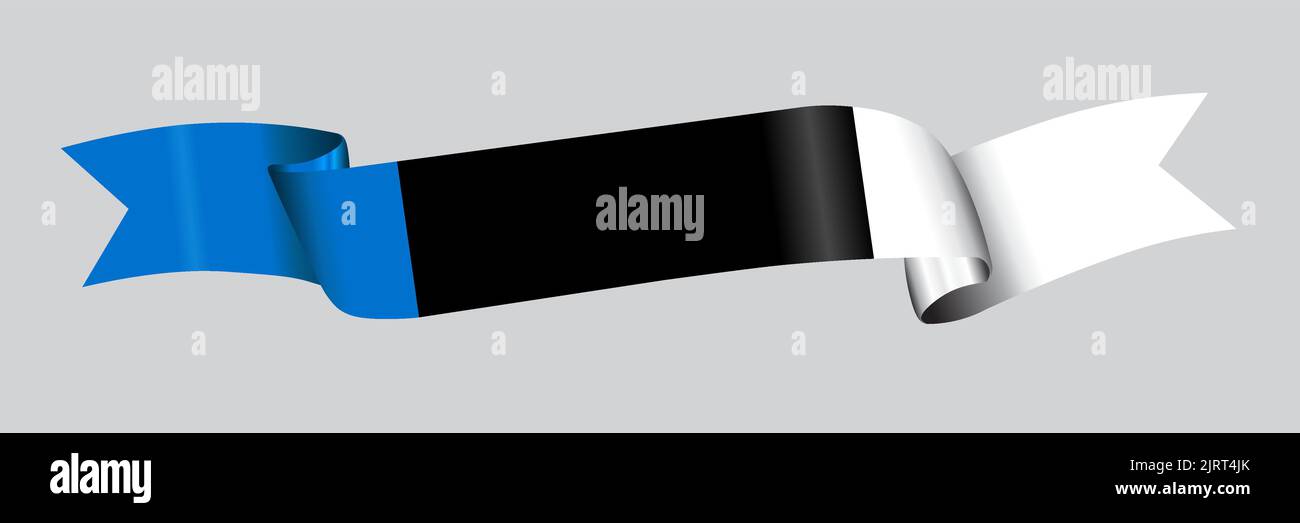 Estonia national flag fabric Stock Vector Images - Alamy