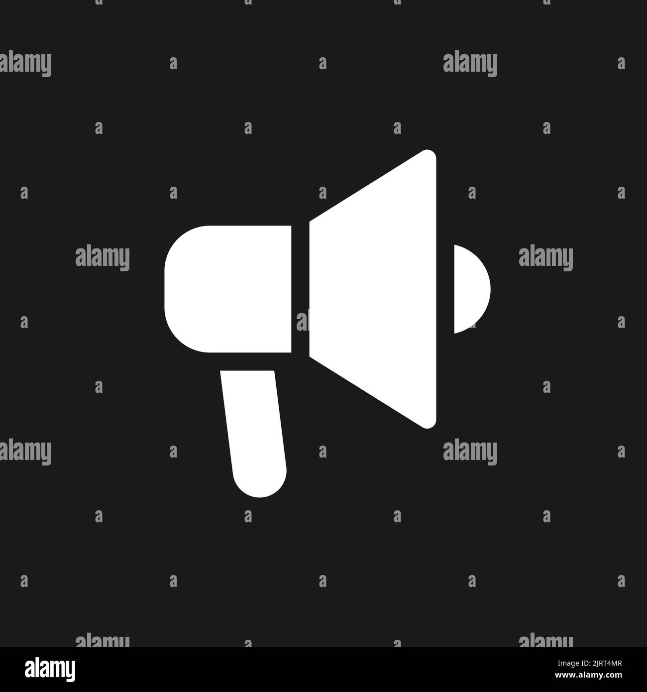Megaphone silhouette clipart hi-res stock photography and images - Alamy